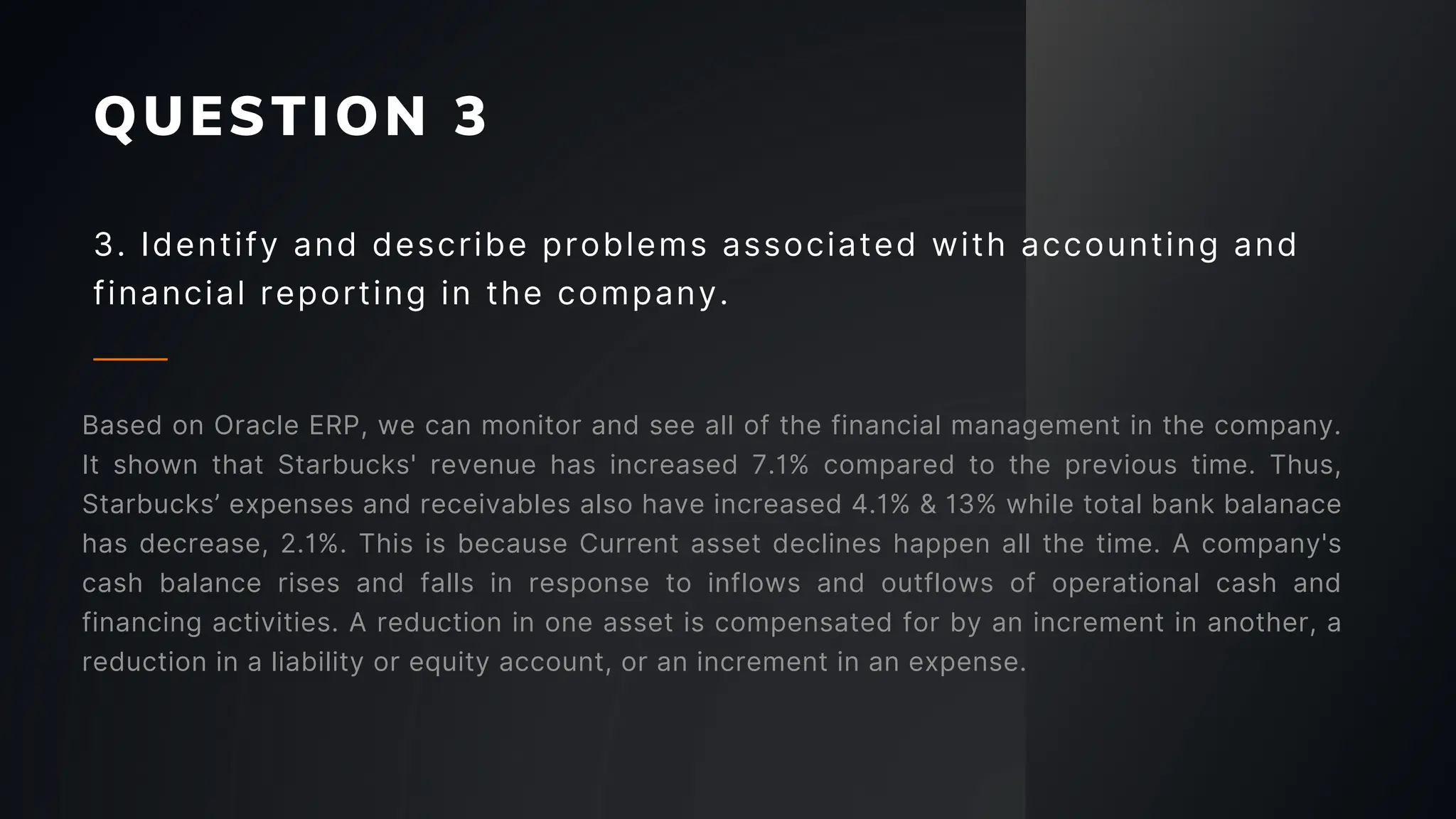 Accounting and Financial for Starbucks Presentation | PDF