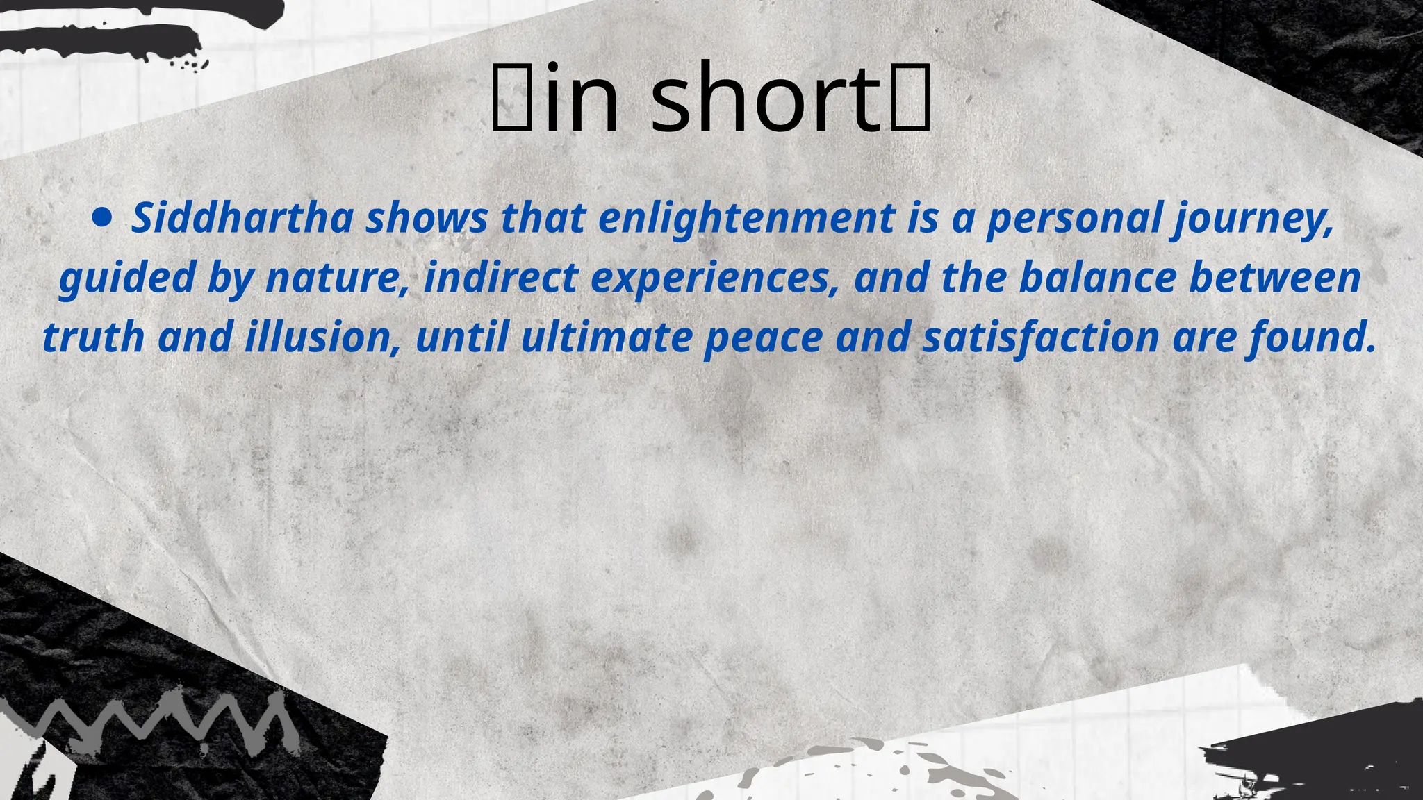 Overview of 'siddhartha' novel by HERMANN HESSE | PPTX