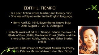 Bonsai by Edith L. Tiempo. A poem appreciation lesson plan method | PPT
