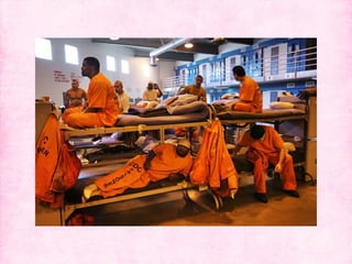 Black and pink prison industrial complex presentation | PPT