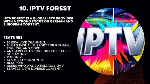 Top 10 Best IPTV Services in Germany 2025: Ultimate Guide for Streaming ...