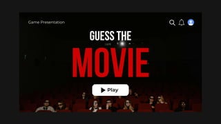 Black and Red Modern Guess The Movie Animated Game Presentation.pptx ...