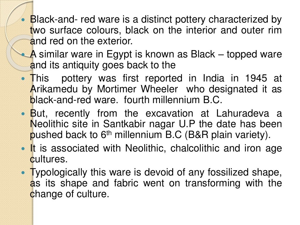 –Black and Red Ware | PPTX