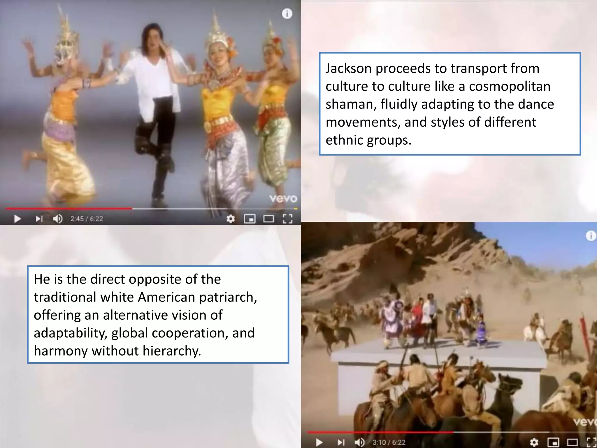 Michael Jackson - Black or White analysis | PPTX