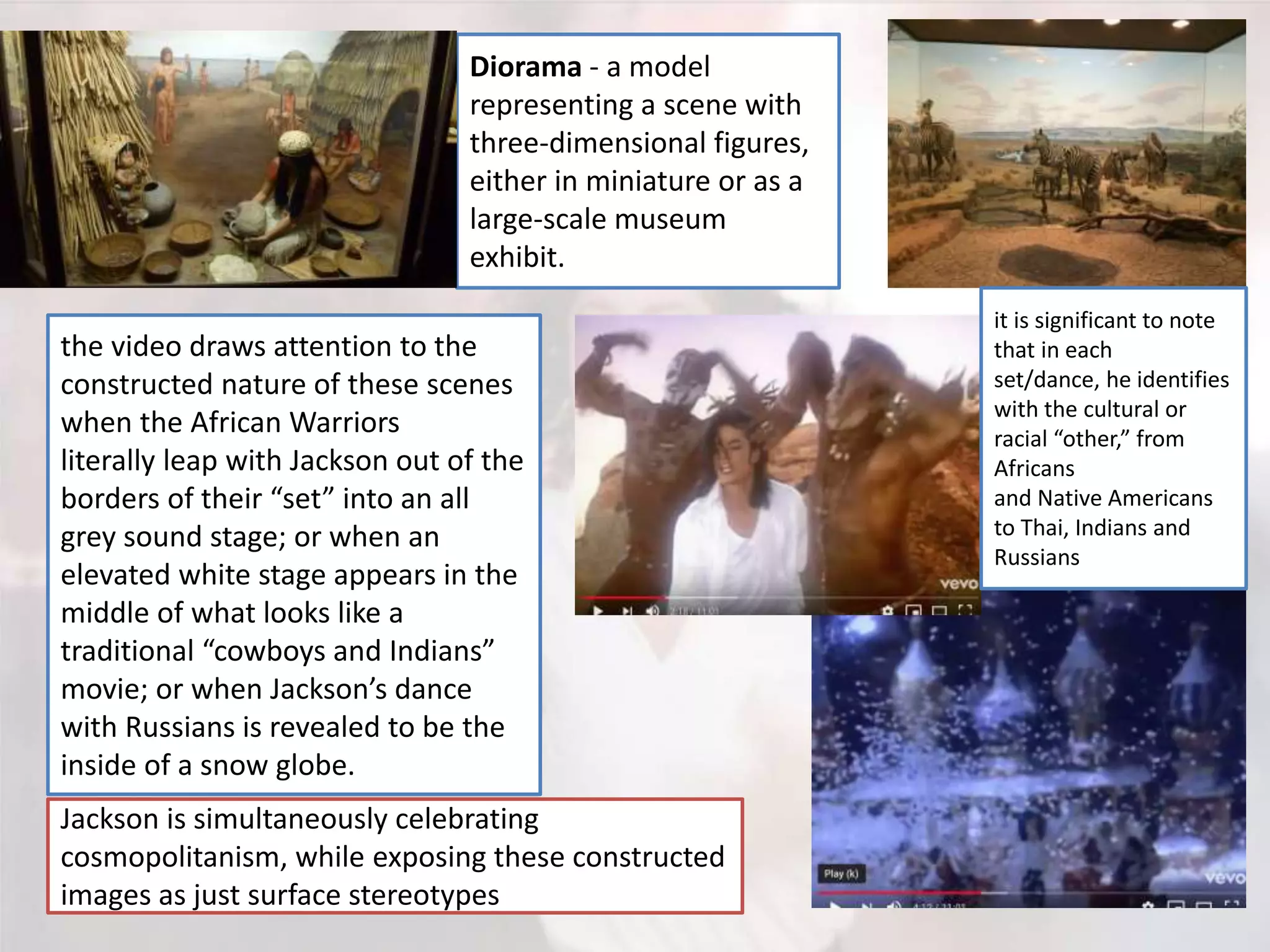 Michael Jackson - Black or White analysis | PPTX