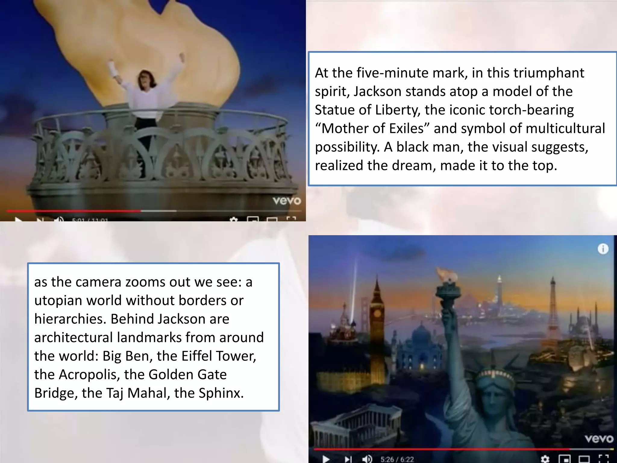 Michael Jackson - Black or White analysis | PPTX