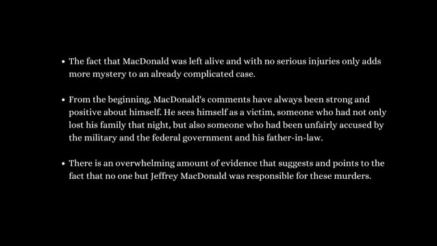 Fatal Vision case as a forensic study | PDF