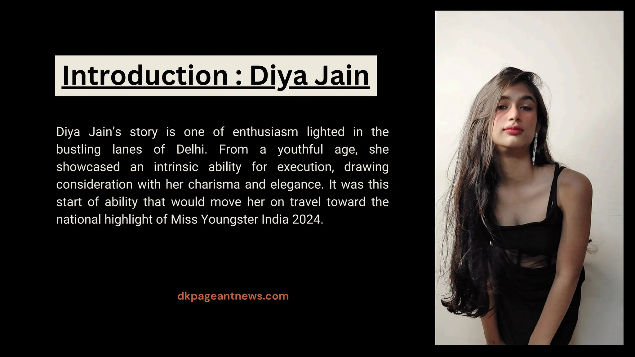 Shining Bright: Diya Jain Represents Delhi As Miss Teen India Finalist-2024 | PPT