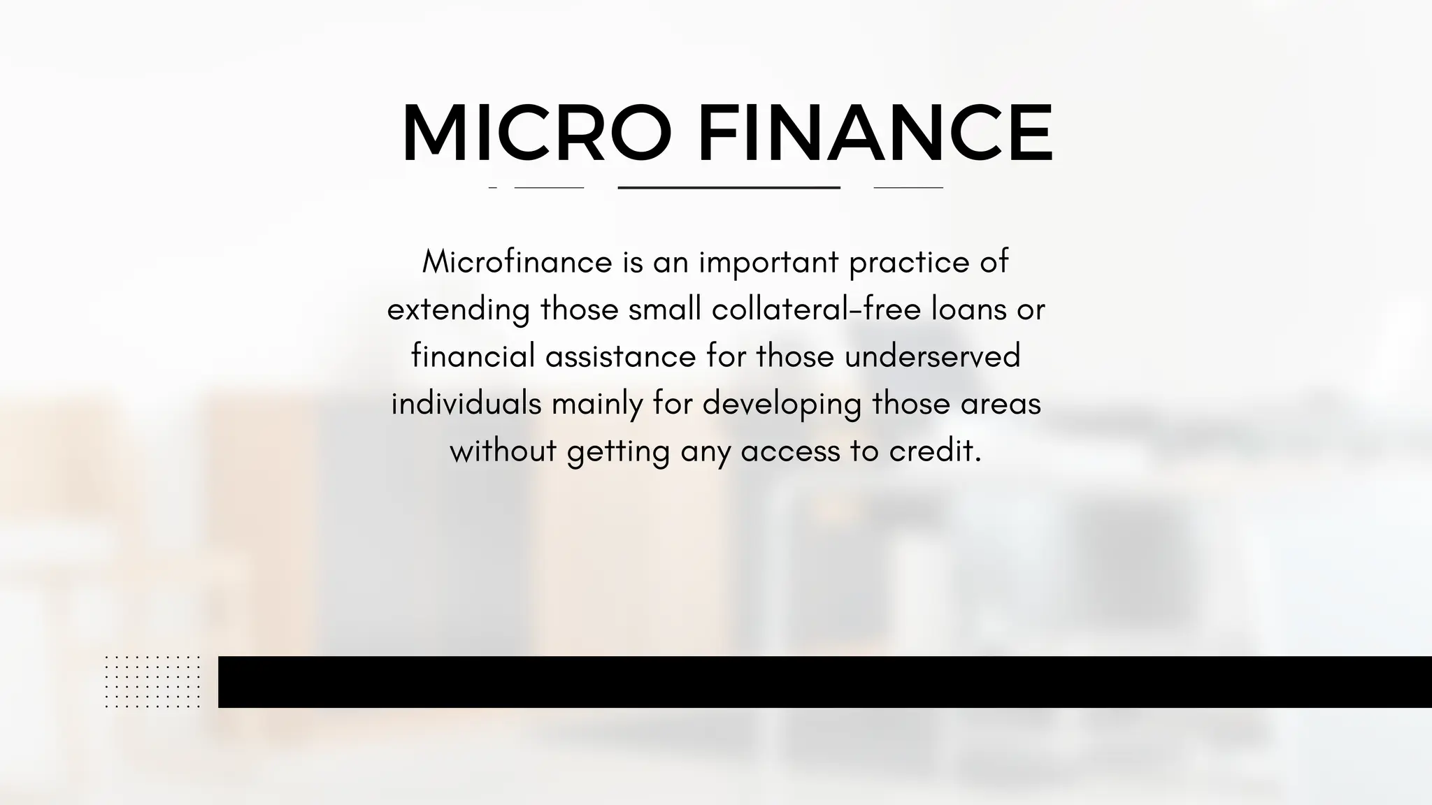 Microfinance and entrepreneur skill and competition | PDF