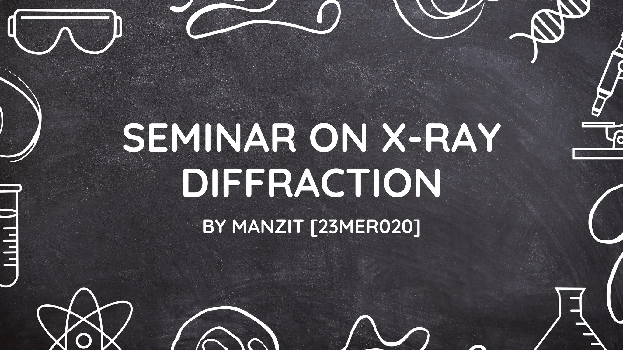 X Ray Diffraction Presentation Pdf