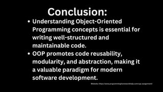 OOP Concepts | PPT