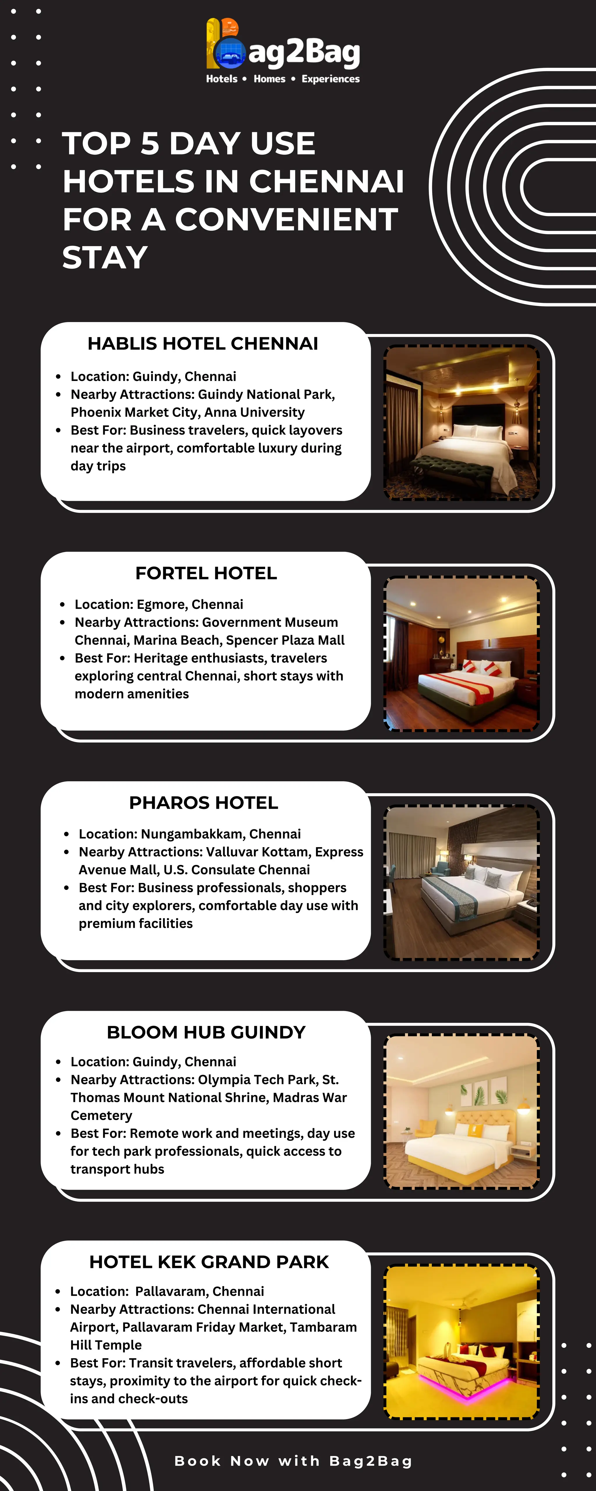 Tips for Booking Day Use Hotels in Chennai | PDF