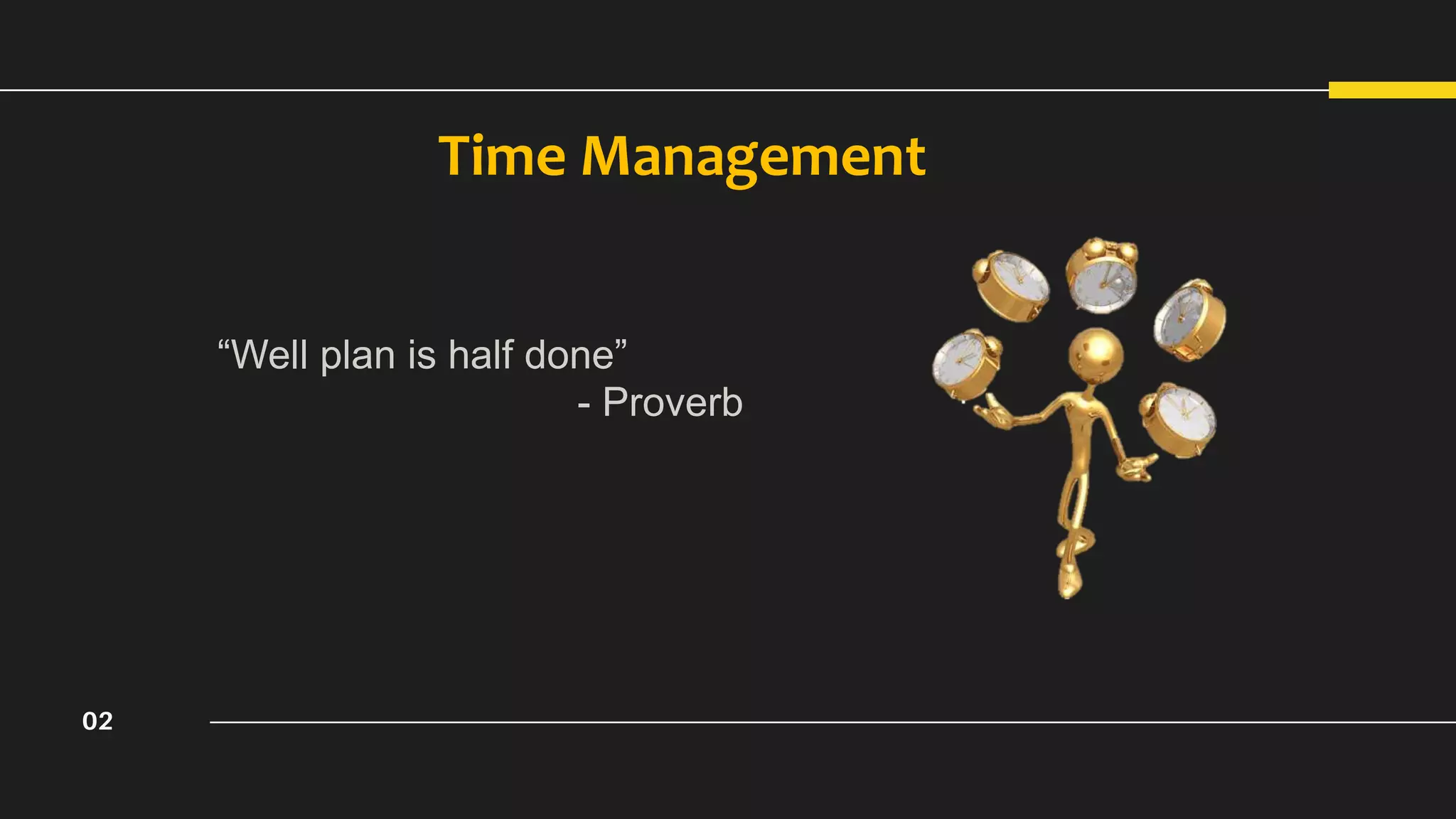 Time and financial management ppt | PPTX