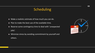 Time and financial management ppt | PPTX | Business | Business and Finance