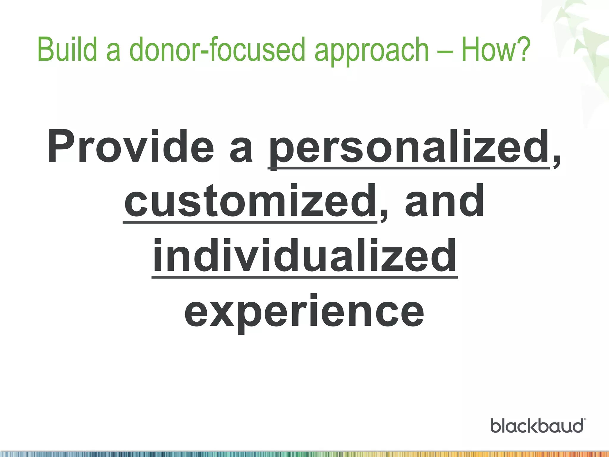 Back to Basics: 3 Principles to Acquire, Retain, and Upgrade Your ...