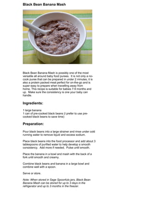 Recipe Corner | DOC | Cooking | Food & Drink