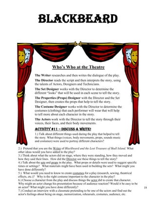 Black beard study_guide_-texto_teatro[1] | PDF
