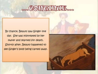 Black beauty synopsis | PPTX