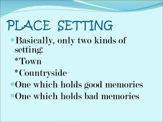 Black beauty (setting) | PPT