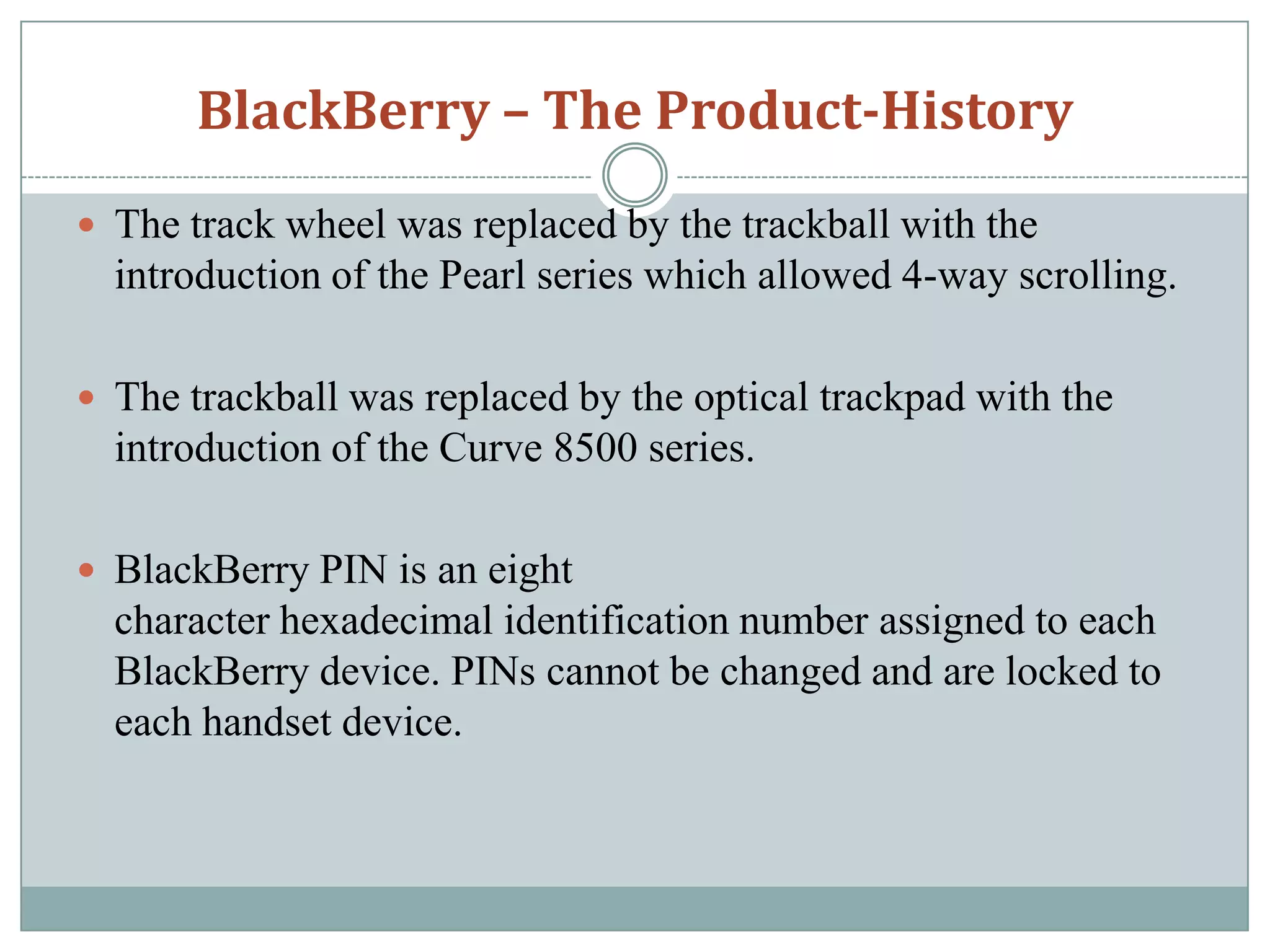 Blackberry-Marketing Strategy | PPTX