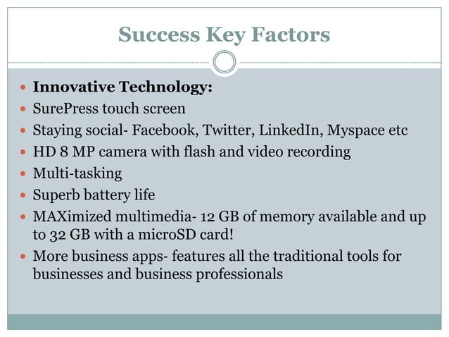 Blackberry-Marketing Strategy | PPTX