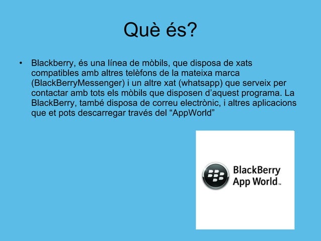 Black berry. powerpoint 2.0 | PPT