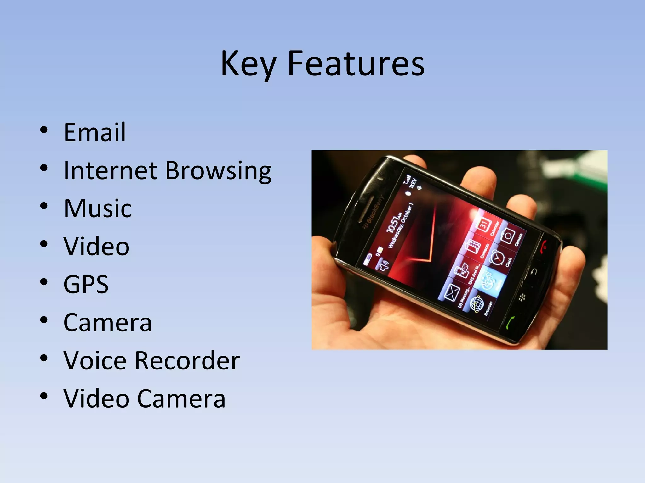 Blackberry Presentation | PPT