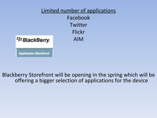 Blackberry Presentation | PPT