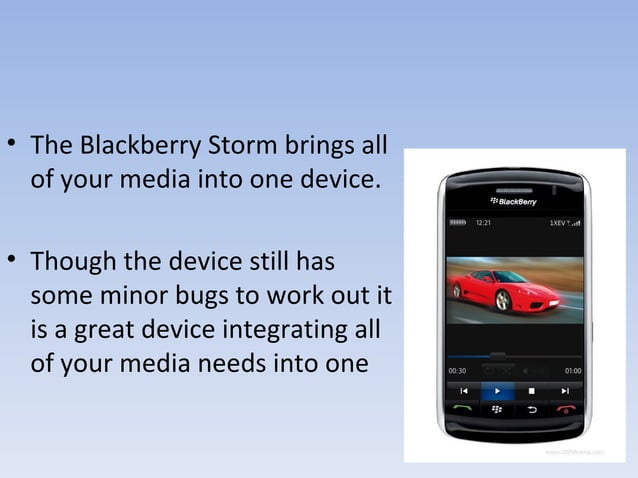Blackberry Presentation | PPT