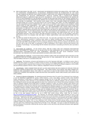 Blackberry SDK License Agreement | PDF