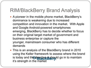 MBA Brand Management Assignment | PPTX | Consumer Electronics ...
