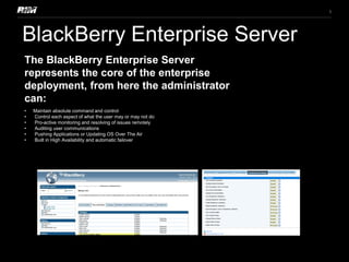 Blackberry in Government | PPT