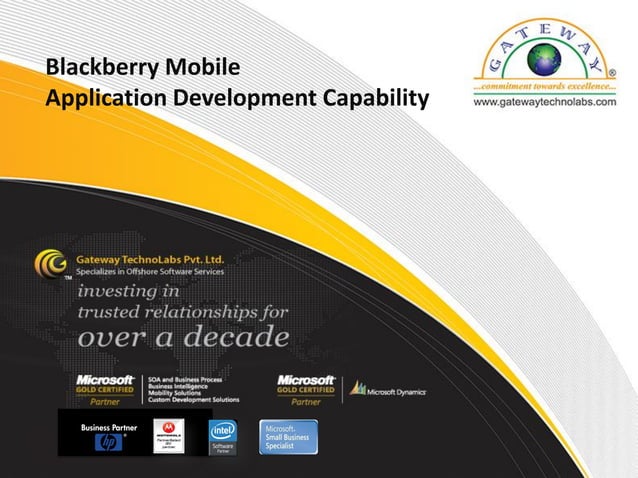 Blackberrymobile Application Development Casestudy | PPT