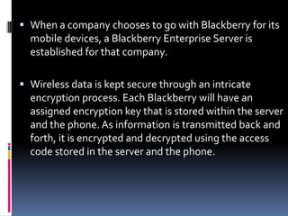 Blackberry (phones) | PPTX
