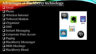 Blackberry technology | PDF