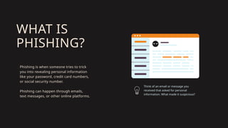 Phishing 101 Presentation.pptx............ | PPTX