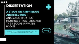 A Study on Amphibious Architecture analysing different typologies | PDF