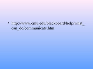 Blackboard | PPT