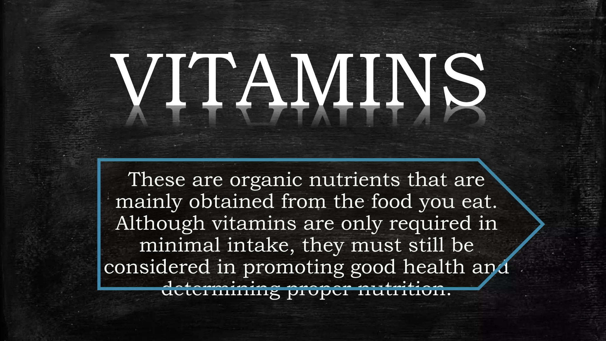 Vitamins A, B, C, D | PPT
