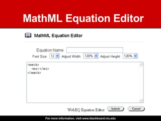 Blackboard Version 7.1: Introduction to New Features and Tools | PPT