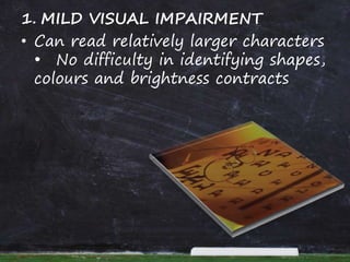 visual impairment | PPTX