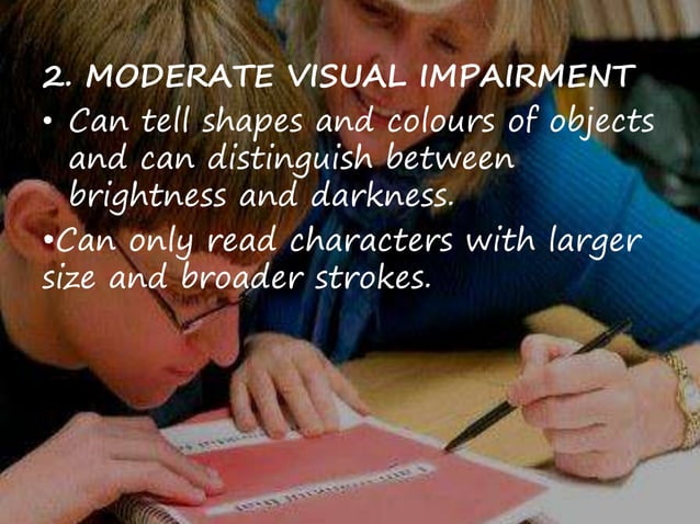 visual impairment | PPT