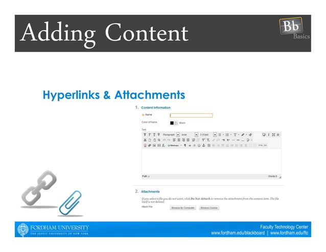 Blackboard Basics | PPT