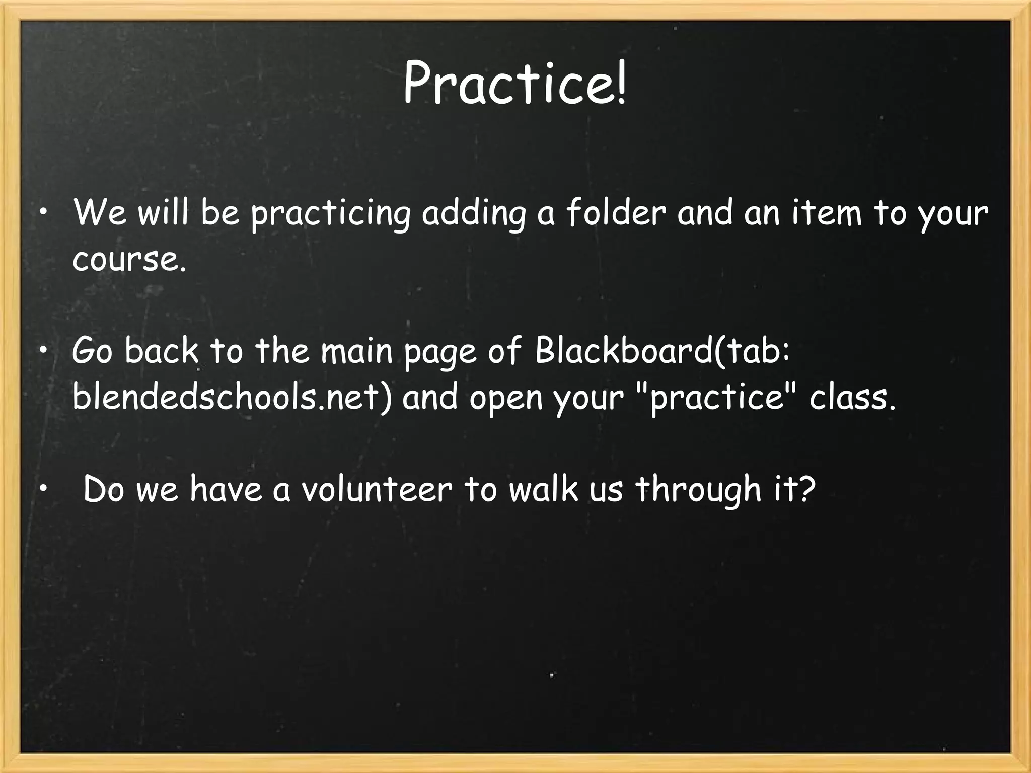 Blackboard Basics | PPT | Education