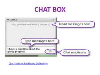 Blackboard collaborate tools | PPTX