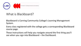Blackboard Dashboard Pptx