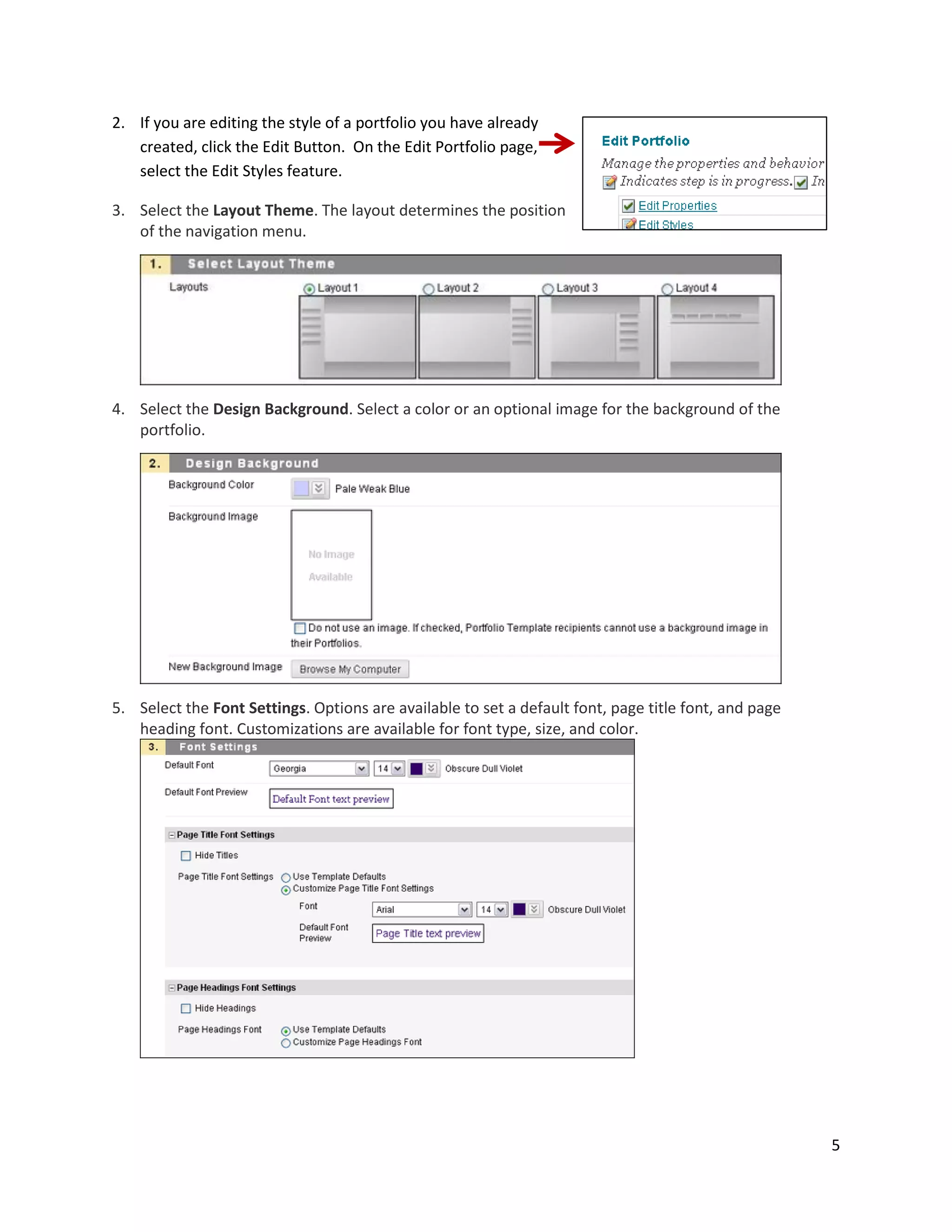 Blackboard ePortfolios | PDF