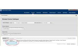 Blackboard Course Enrollment Instructions | PDF