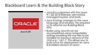 Blackboard Learn integration overview: 9.1, SaaS, and Ultra - Scott ...