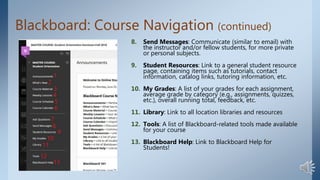Blackboard Navigation | PPT